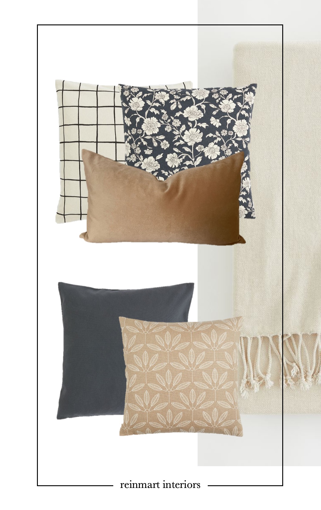 Throw pillow combinations – REINMART